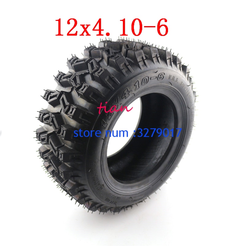 12x 4.10-6 tire tyre ATV Quad Go Kart 47cc 49cc /4... – Grandado