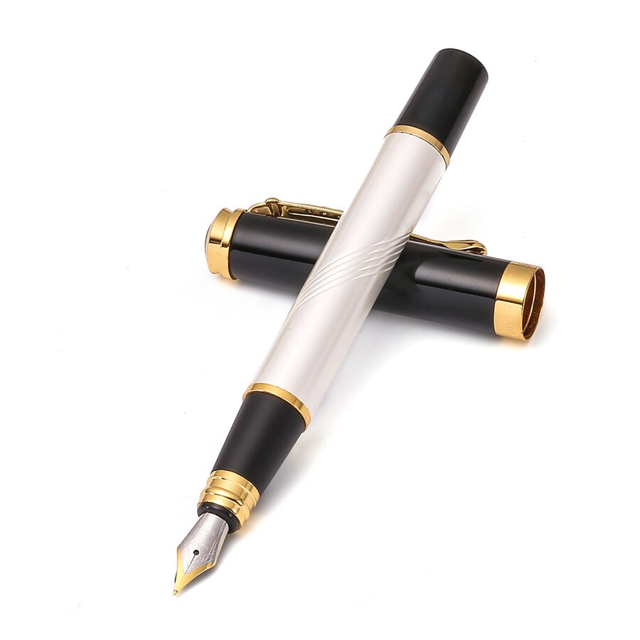 Luxury Venice Fountain pen Check pattern Spiral wh... – Grandado