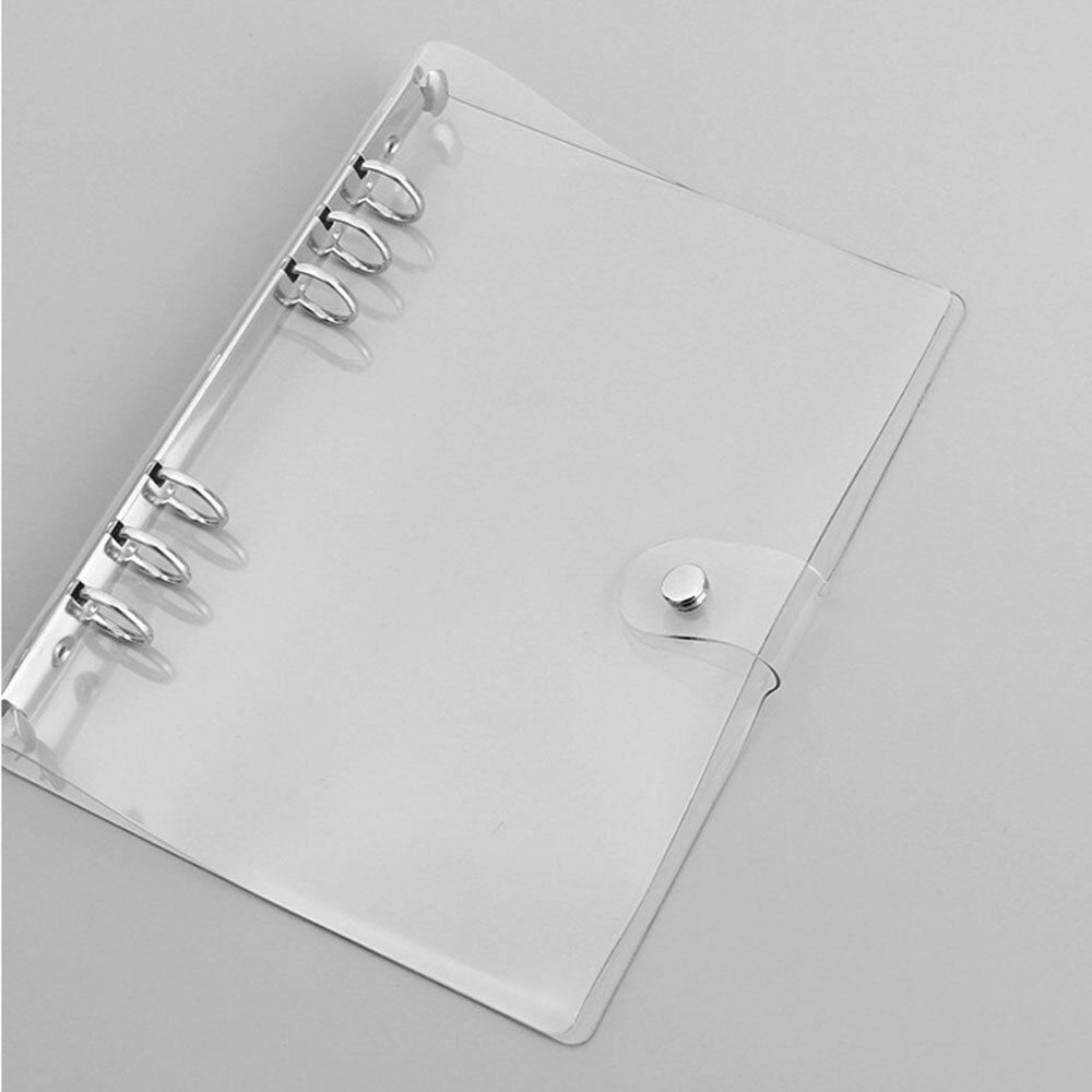 A5/A6 Transparant Pvc Zacht 6 Ringband Cover Drukk... – Vicedeal