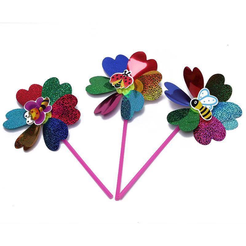 Children Small Garden Colorful Windmill Outdoor To... – Vicedeal