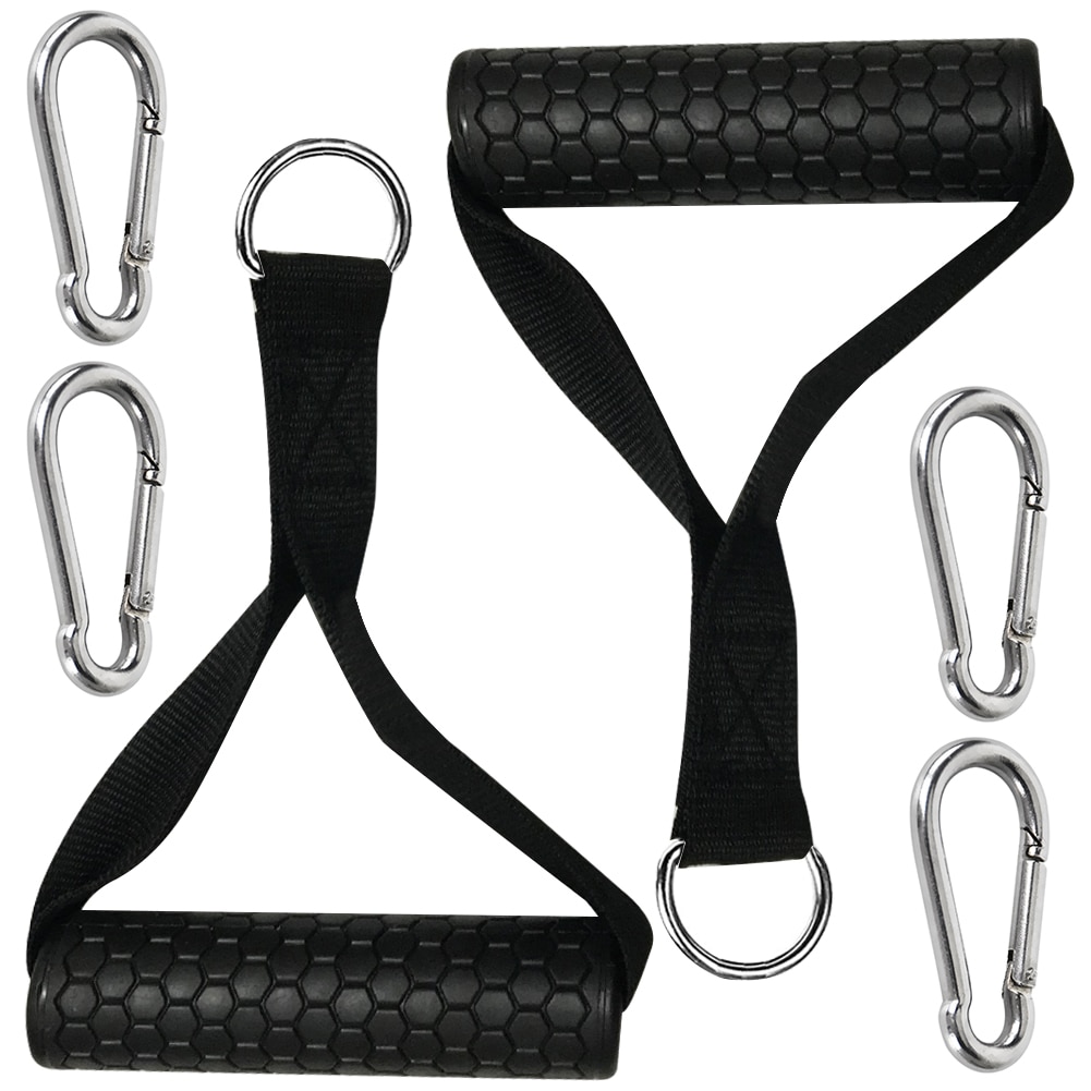 1Pair Gym Resistance Bands Handles Anti-slip TPR G... – Grandado