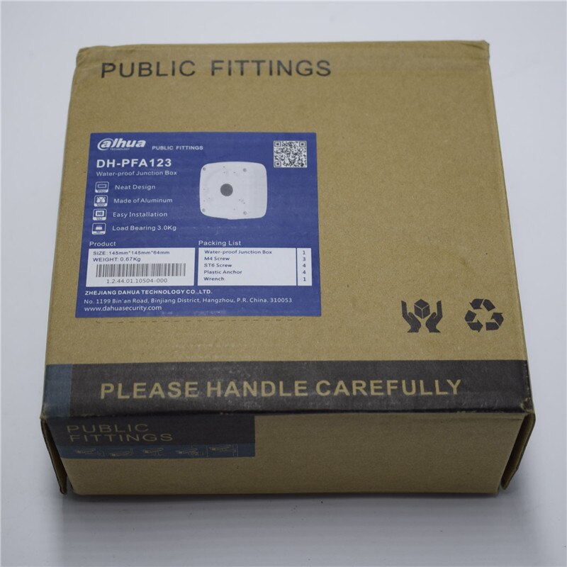 Dahua PFA123 Water-proof Junction Box camera brack... – Vicedeal