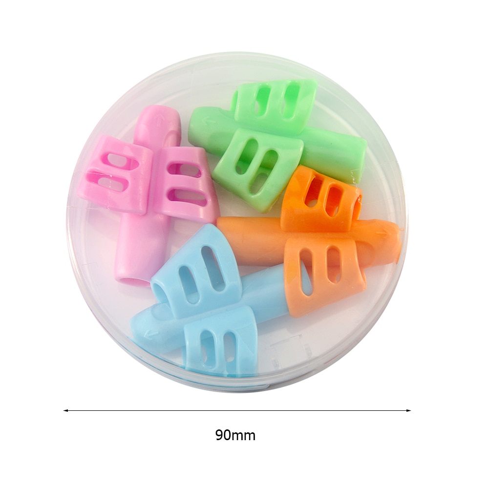 4pcs Rubber Hollowed Pencil Holder Tools Children ... – Grandado