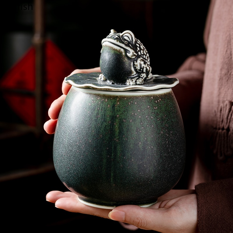 Teapot Ceramic Sealed Pot Teapot Home Black Tea Gr... – Grandado