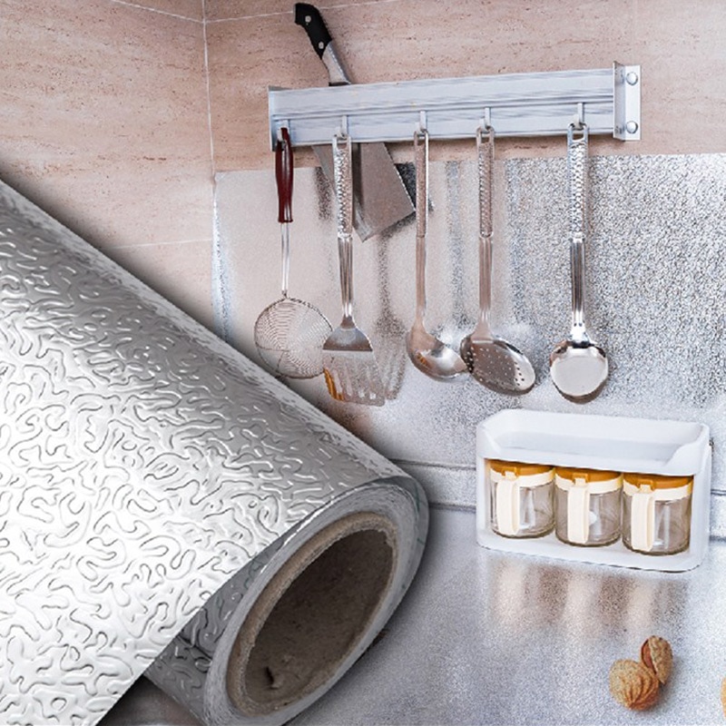 Kitchen Oil-proof Waterproof Stickers Adhesive Alu... – Grandado