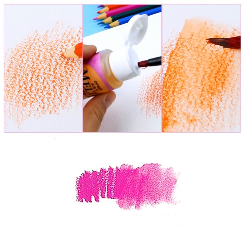 Oily color lead mixed color liquid, oily pencil co... – Grandado