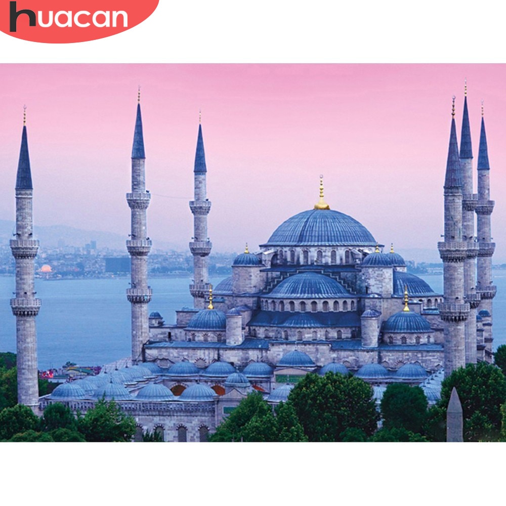 Huacan Volledige Vierkante 5D Diy Diamant Schilder... – Grandado