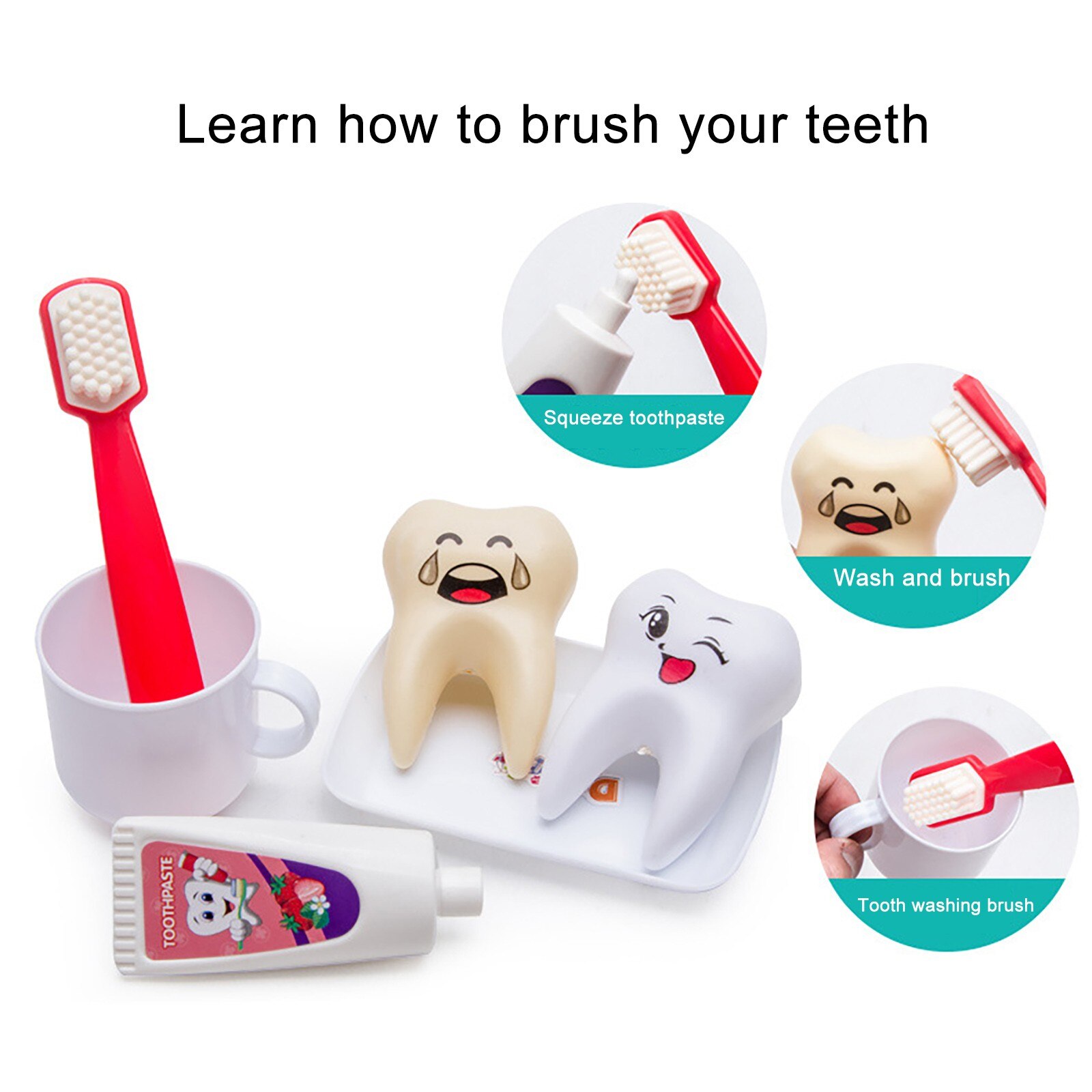 Dentist Toy Kit for Kid 28Pcs/set 23Pcs/set Preten... – Grandado