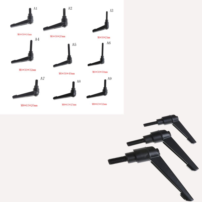 1 pc M6 M8 M10 Klemhendel Machines Verstelbare Loc... – Vicedeal