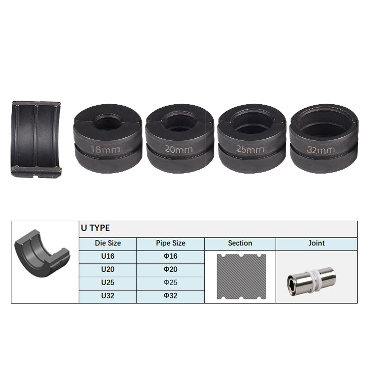 U Type Pex Pipe Crimping Dies for Pex Pipe Pressin... – Grandado