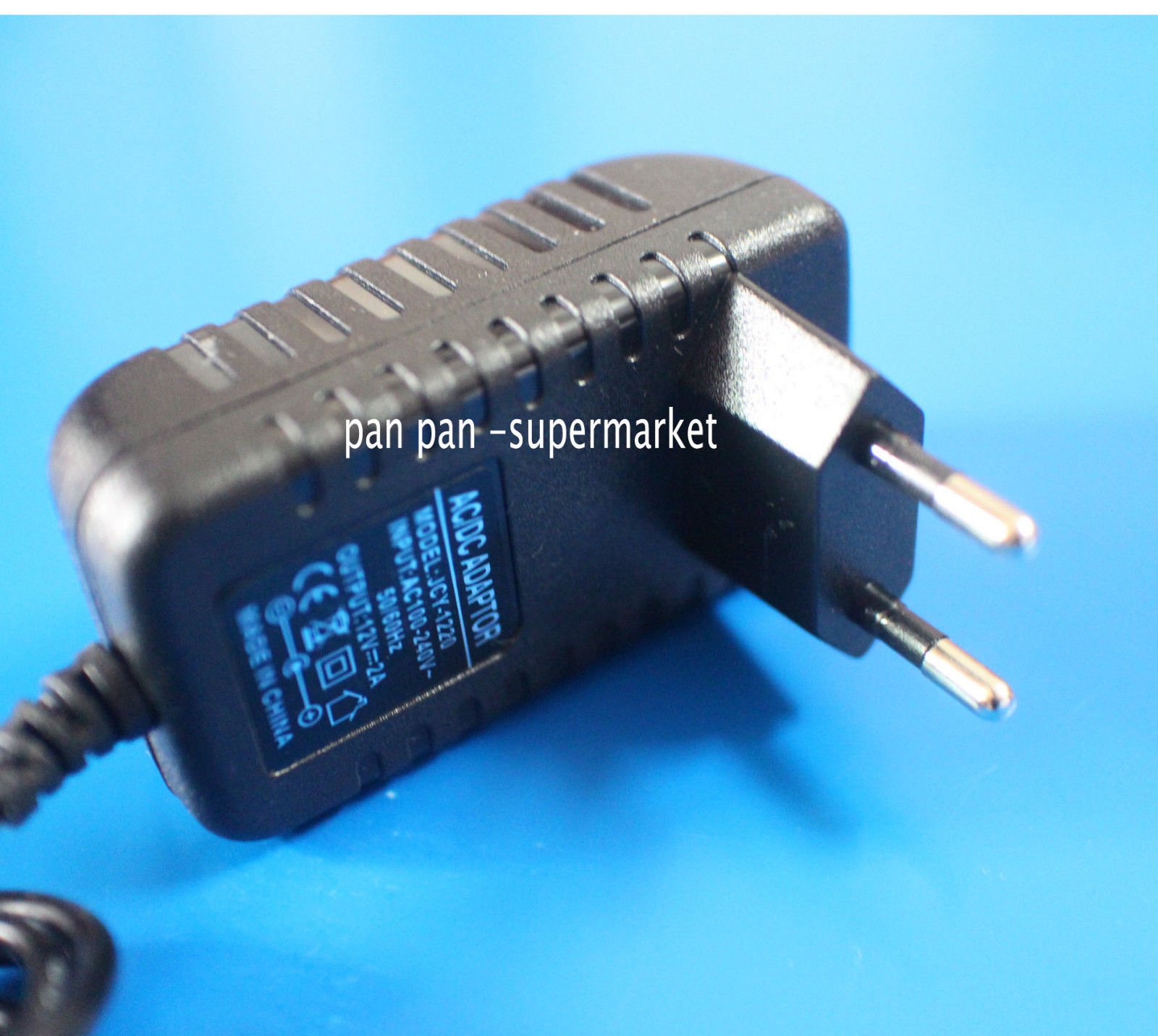 EU Plug Adapter AC 100-240V To DC 12V 2A Power Sup... – Grandado