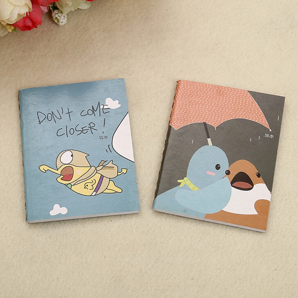 Lovely Cartoon Image 9 Types Notebook 1piece Kawai... – Grandado
