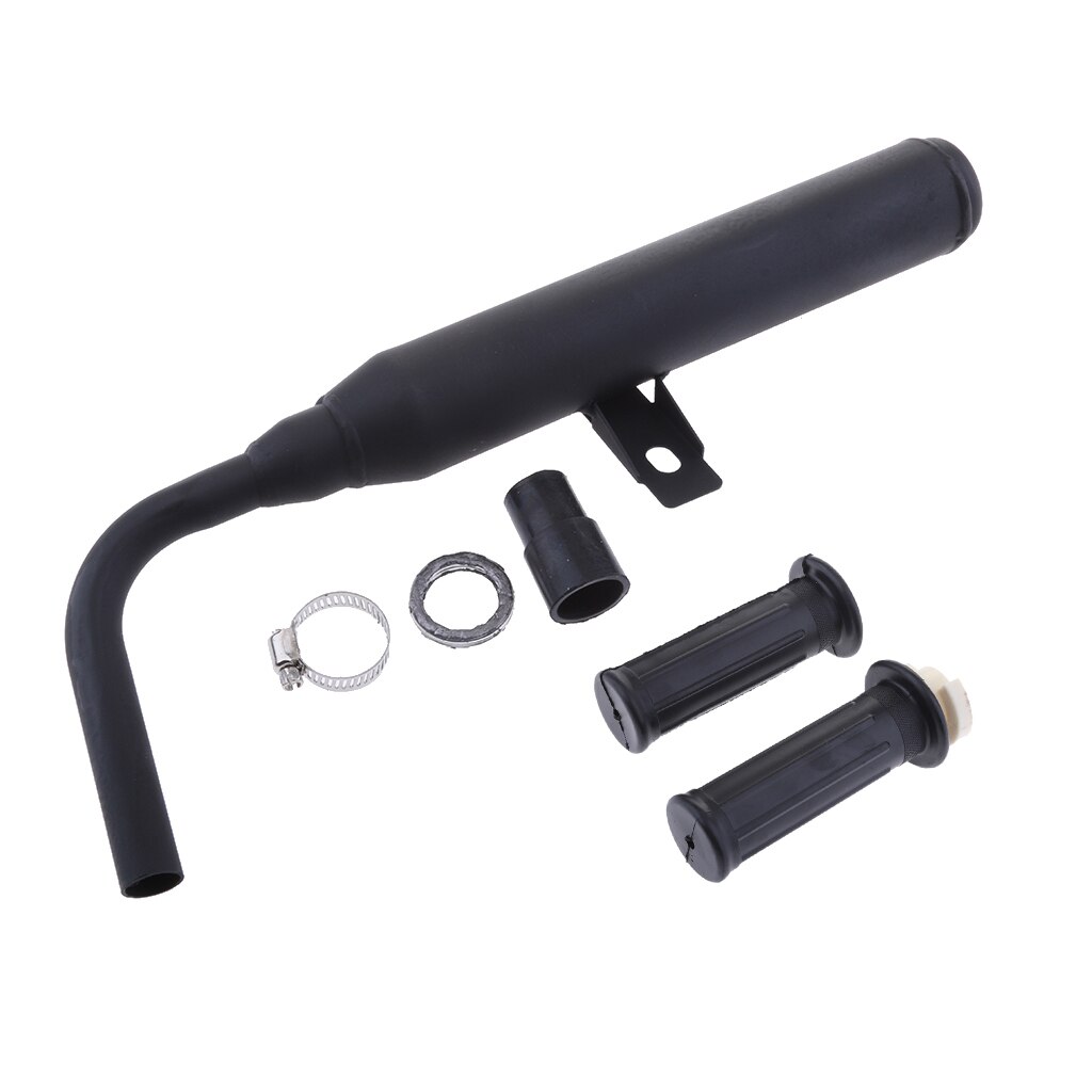 Exhaust Silencer Pipe with Clamp Kit + 7/8'' Handl... – Grandado