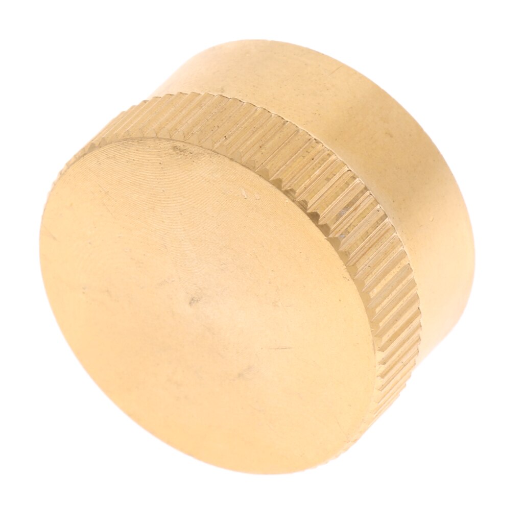 28mm Solid Brass Cap for 1LB Propane Bottle Gas Ta... – Grandado