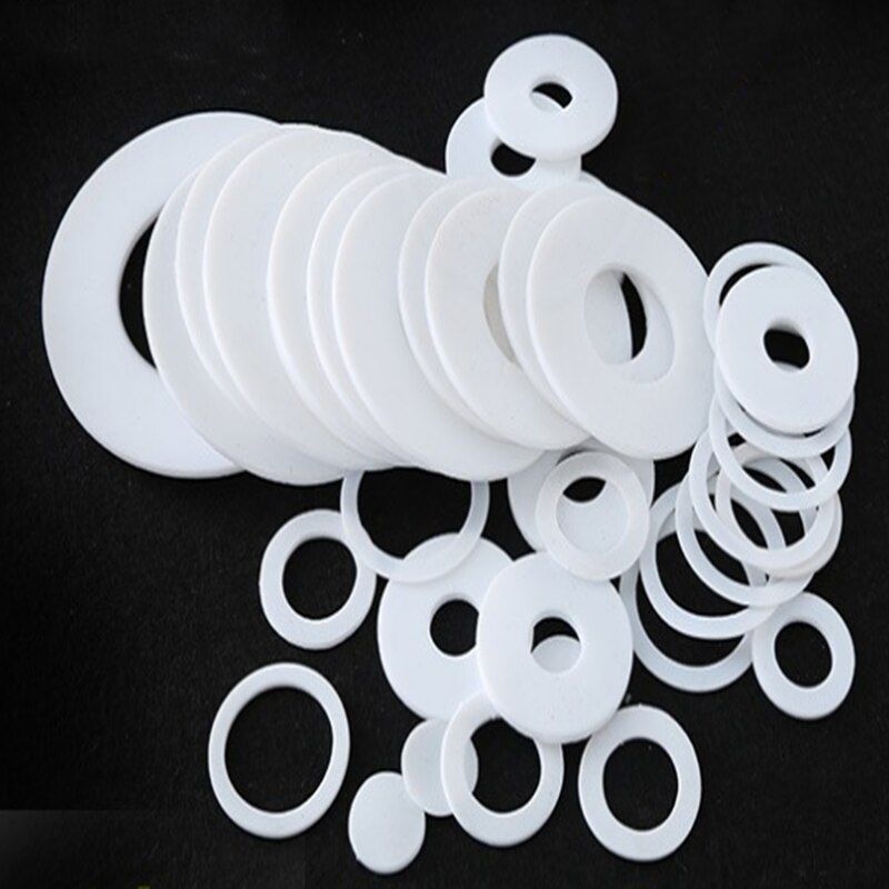 10pcs Thick 2mm PTFE Flat Washer Gasket Spacer Sea... – Grandado