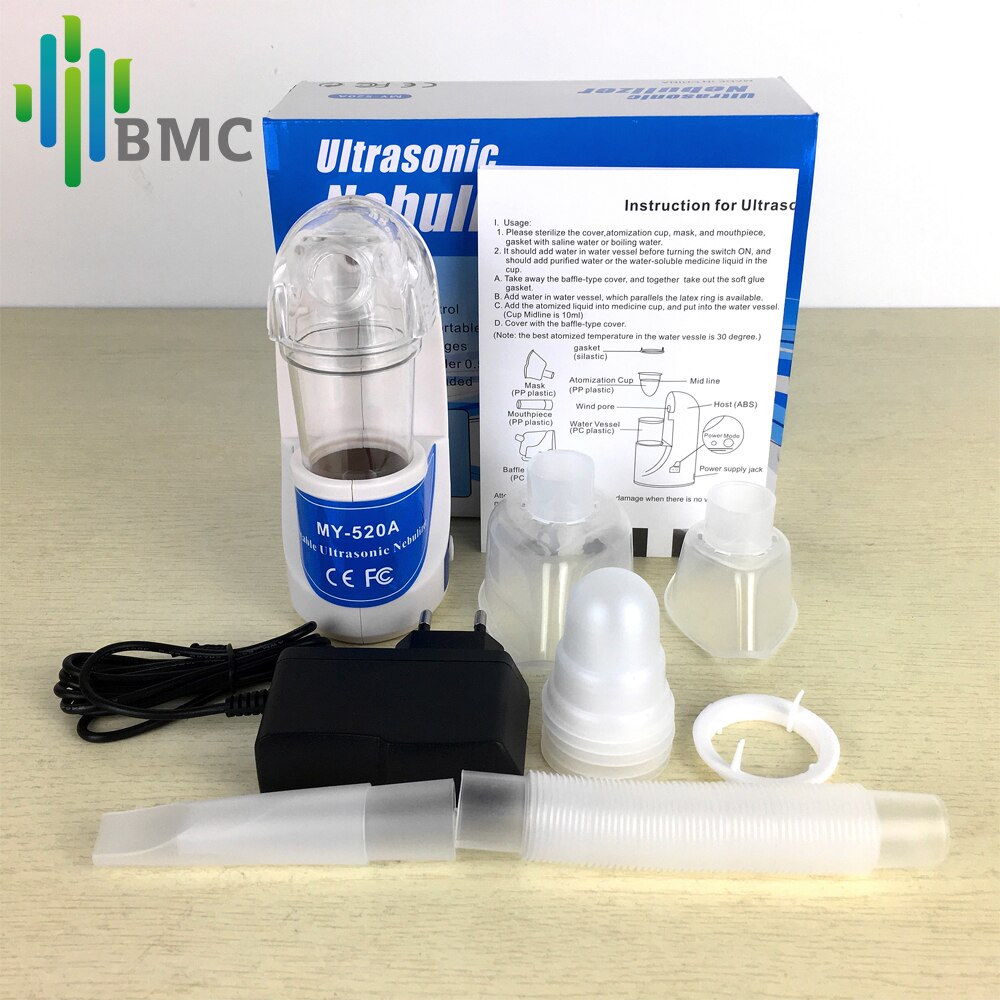 BMC Home Health Care Ultrasonic Portable Atomizer ... – Grandado
