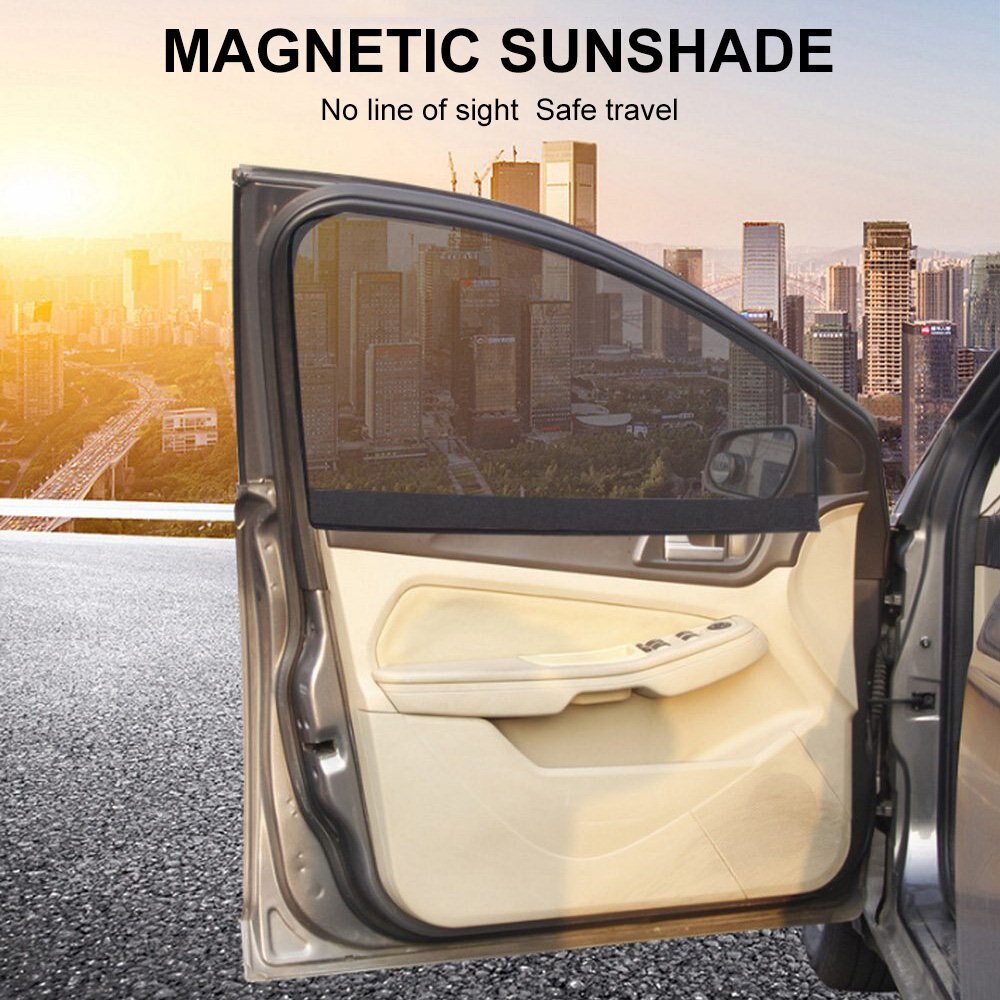 Universele Magnetische Auto Zijruit Zonnescherm Uv... – Grandado