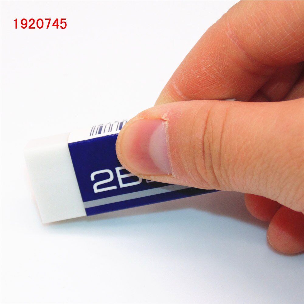 Advanced 1pcs Pure white 2B Eraser Pencils student... – Grandado