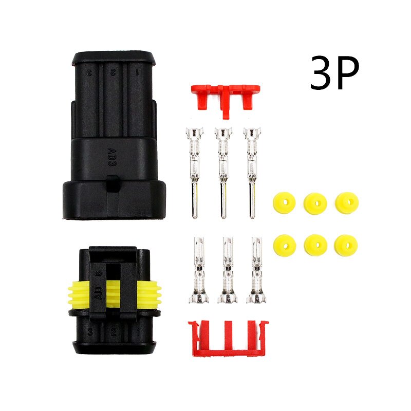 5 sæt kit 1p 2p 3p 4p 5p 6p amp 1.5 stik til han o... – Grandado