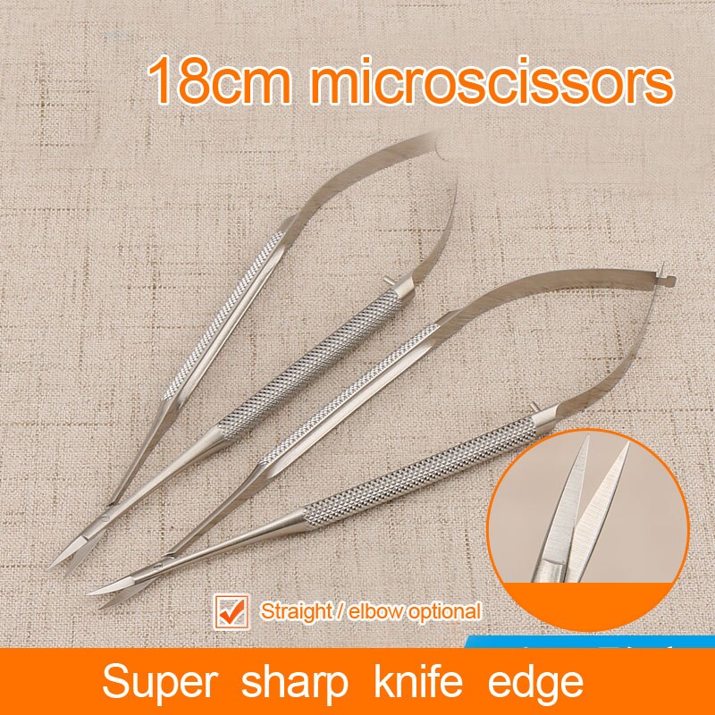 Microscopic Instruments 14 cm Micro Scissors Inner... – Grandado