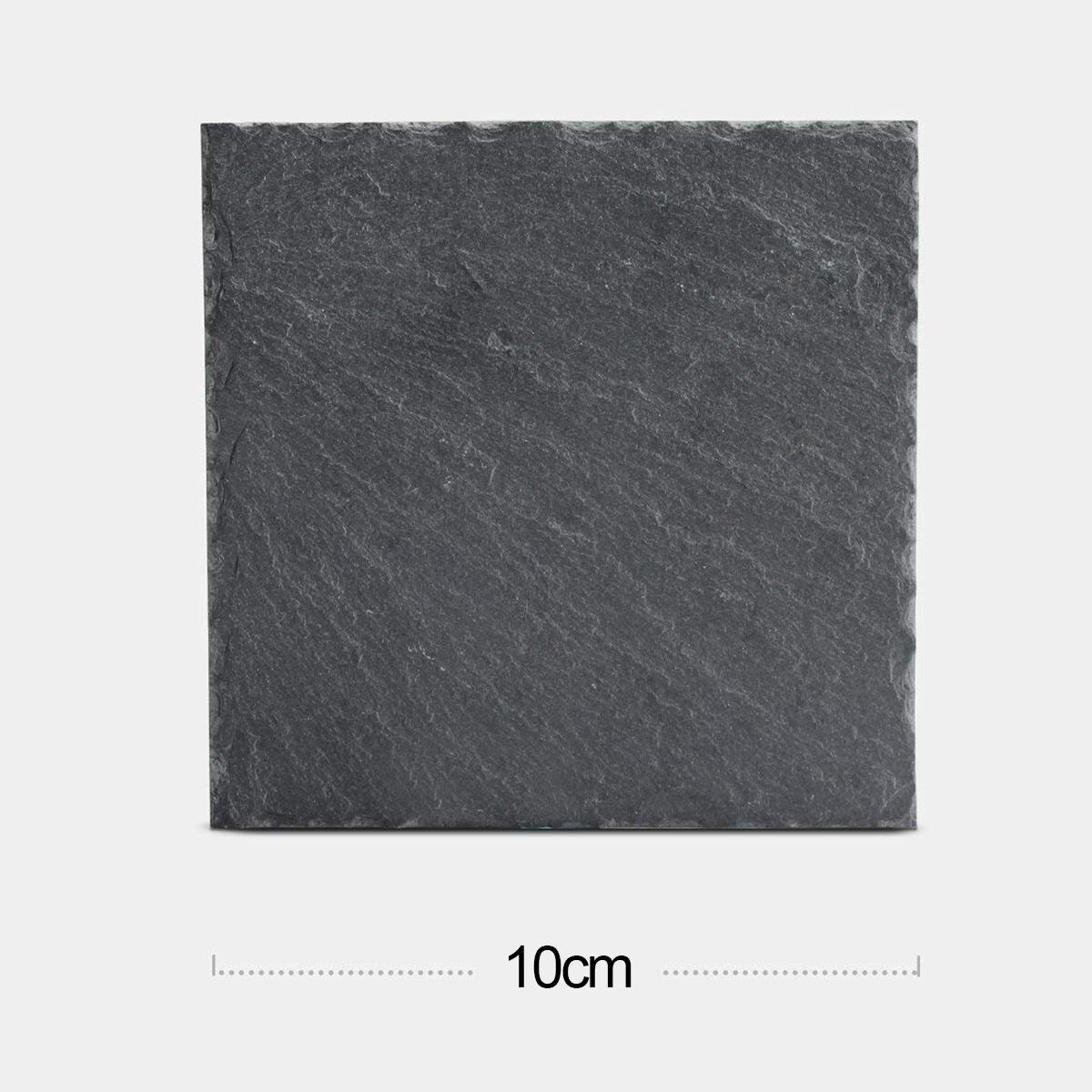 Slate Coasters with Square Slate Coasters Set of 8... – Grandado
