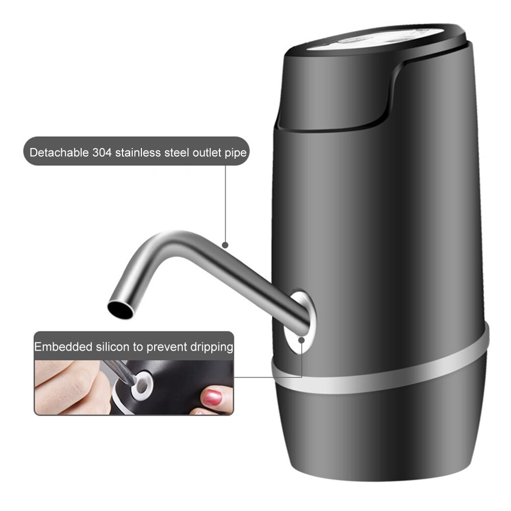 Water Bottle Pump USB Charging Automatic Drinking ... – Grandado