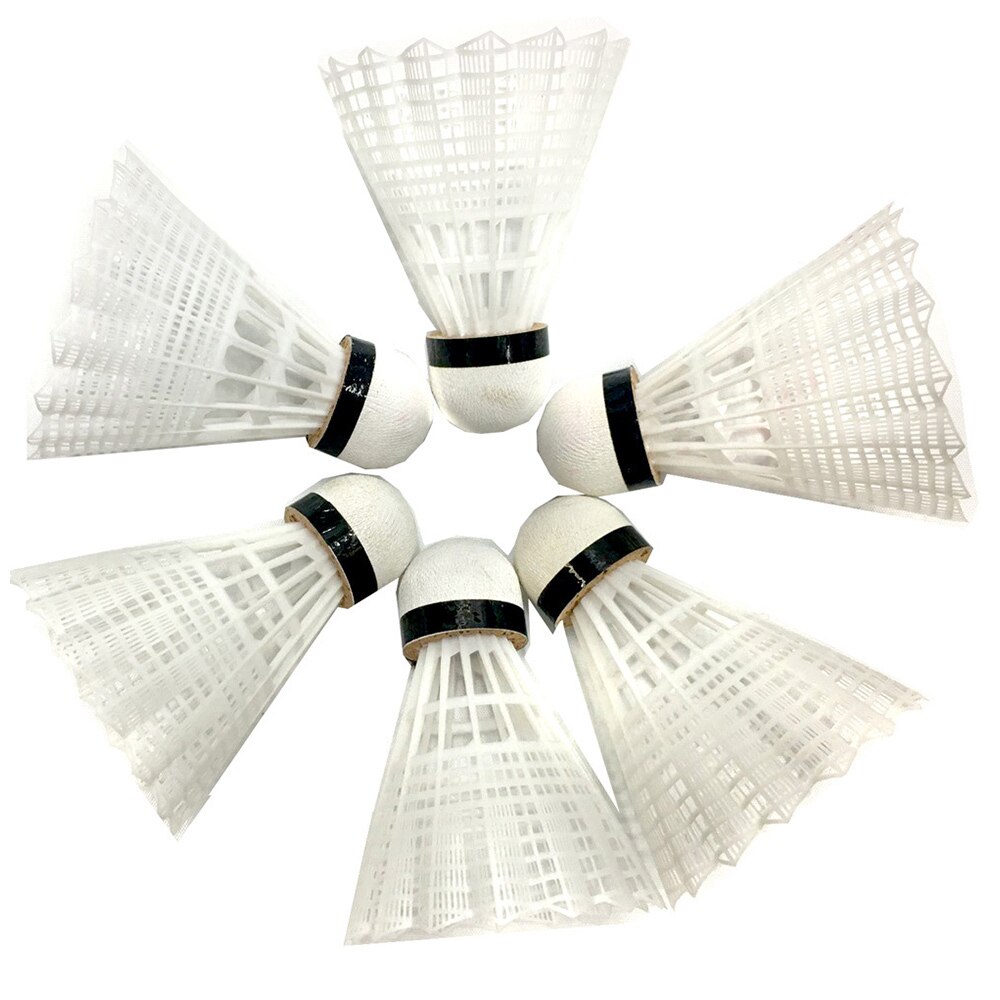 6Ppcs Badminton Shuttlecocks Goose Feather Shuttle... – Grandado