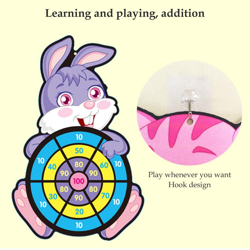 Children Animal Sticky Balls Dartboard Cute Elepha... – Grandado
