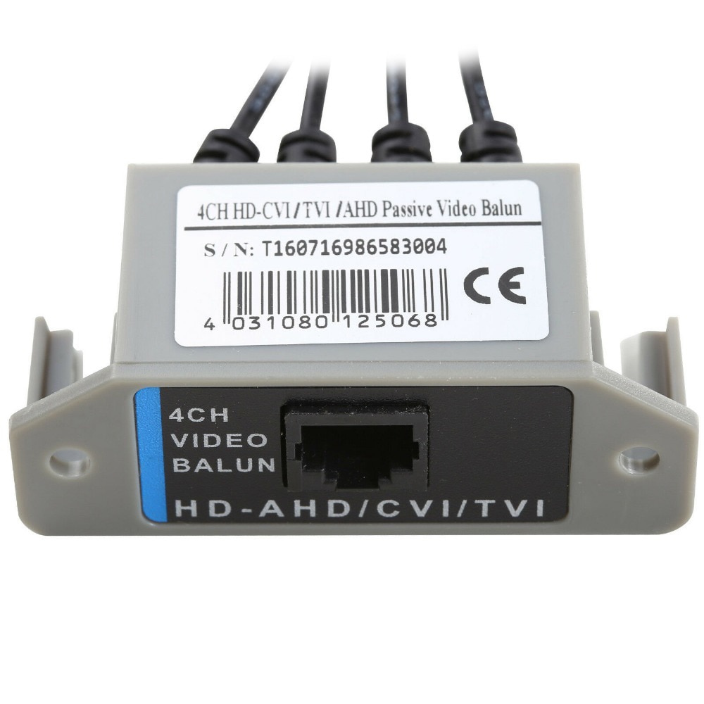 NEOCoolcam 4CH HD Passive Video Balun Transceiver ... – Vicedeal