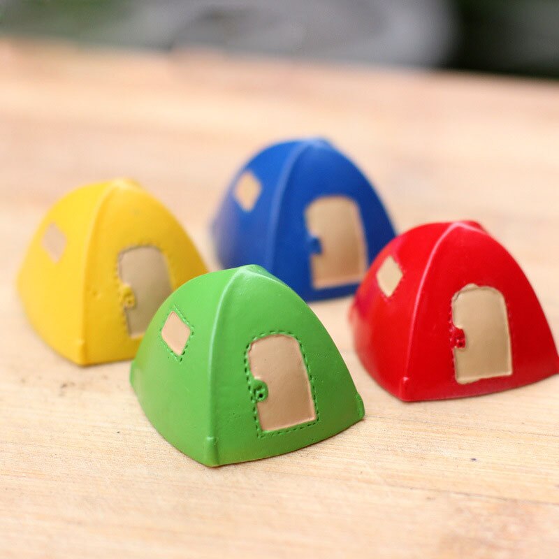 Tent House Miniature Fairy Garden Home Houses Deco... – Grandado