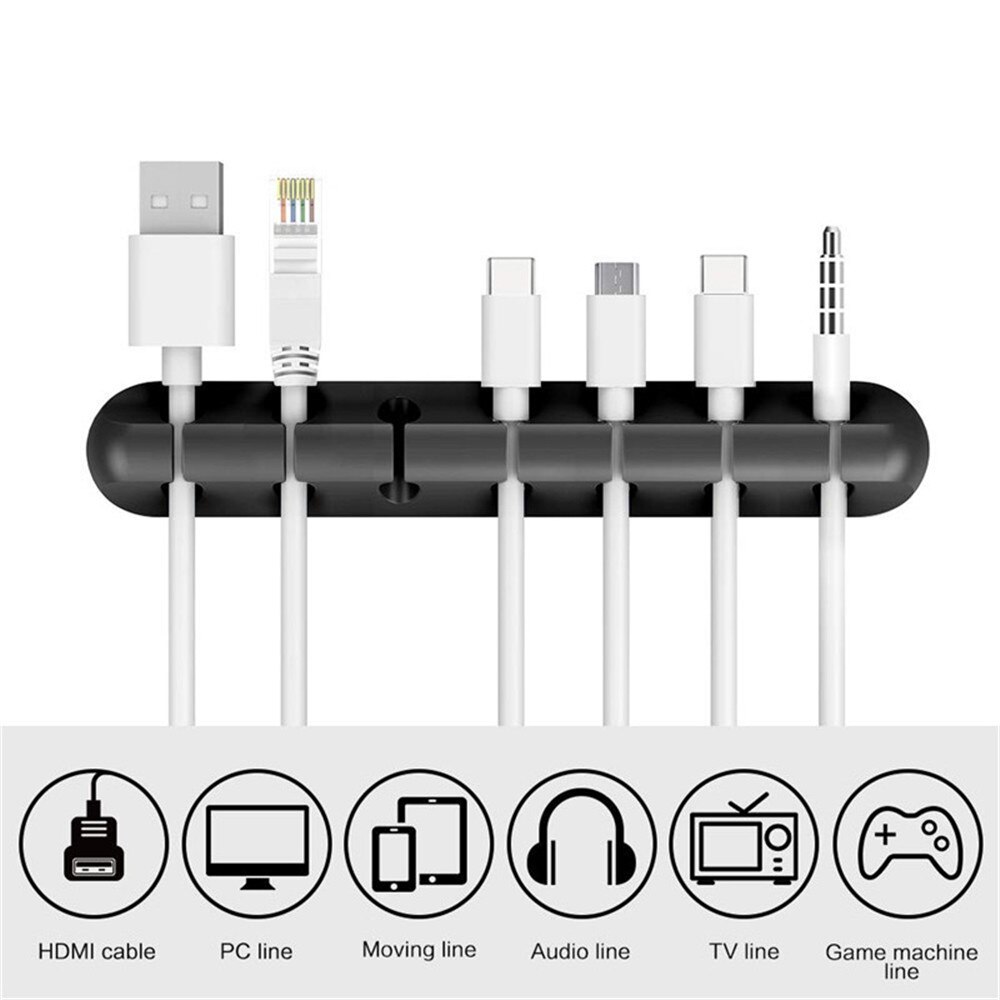 Silicone cable organizer car Wire Storage SB Cable... – Grandado
