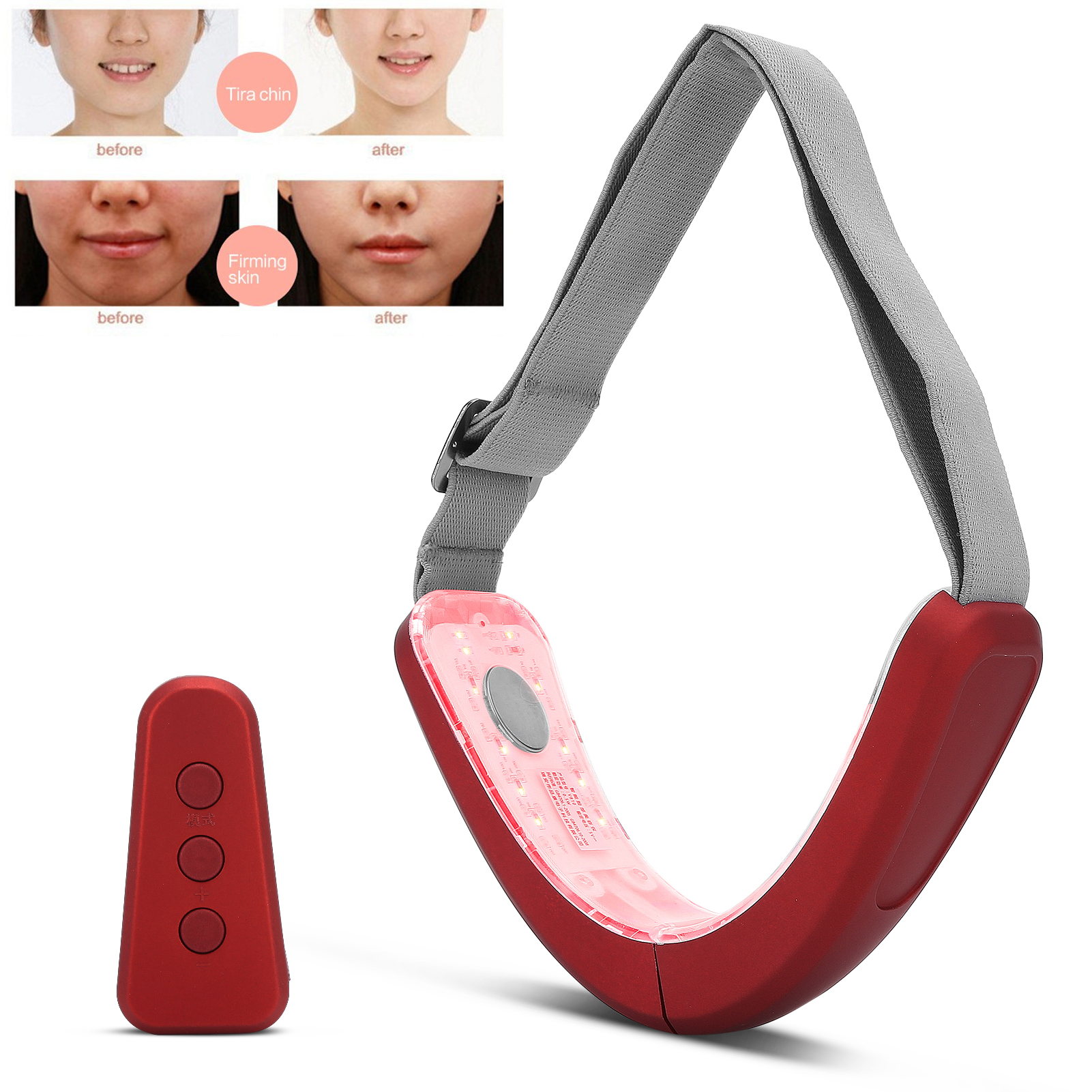 Microcurrent Face Lifting Device Electric V Face M... – Grandado