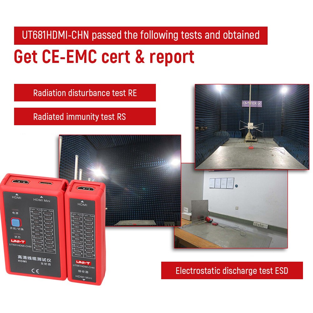 UNI-T UT681HDMI-CHN Cable Tester Breakpoint Test N... – Grandado