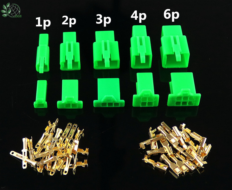 2,8mm 2/3/4/6/9 pin Automotive 2,8 Elektrischen dr... – Vicedeal