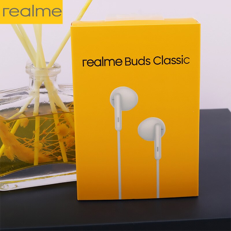 Realme Buds Classic Earphone In-Ear Wired Music bu... – Grandado
