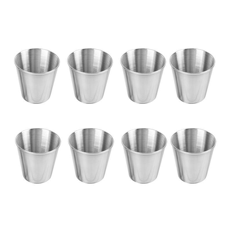 12 Pcs Liquor Cup Rvs Shot Cups Draagbare Drinken ... – Grandado