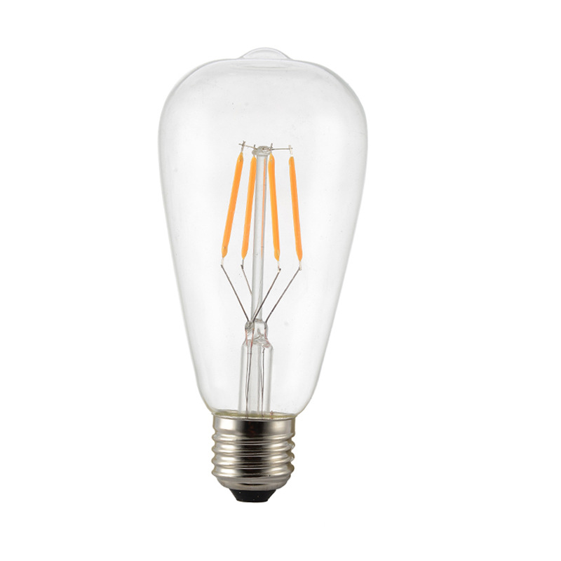 LED Edison Filament Bulbs Lights ST64 Dimmer E27 4... – Grandado