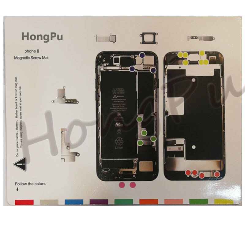 16pcs/lot Magnetic Screw Mat for iPhone 11 XS MAX/... – Grandado