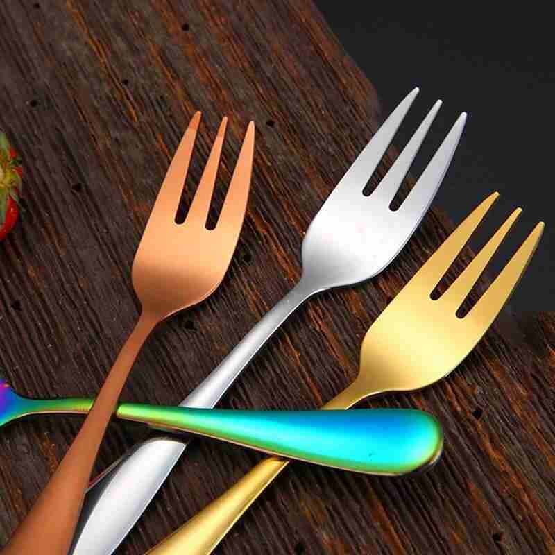 Steel Small Fork Western Food Daily Refreshment Co... – Grandado