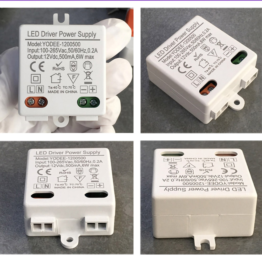 DC12V 24V 3W 6W 10W 12W LED Power Supply Driver Li... – Grandado