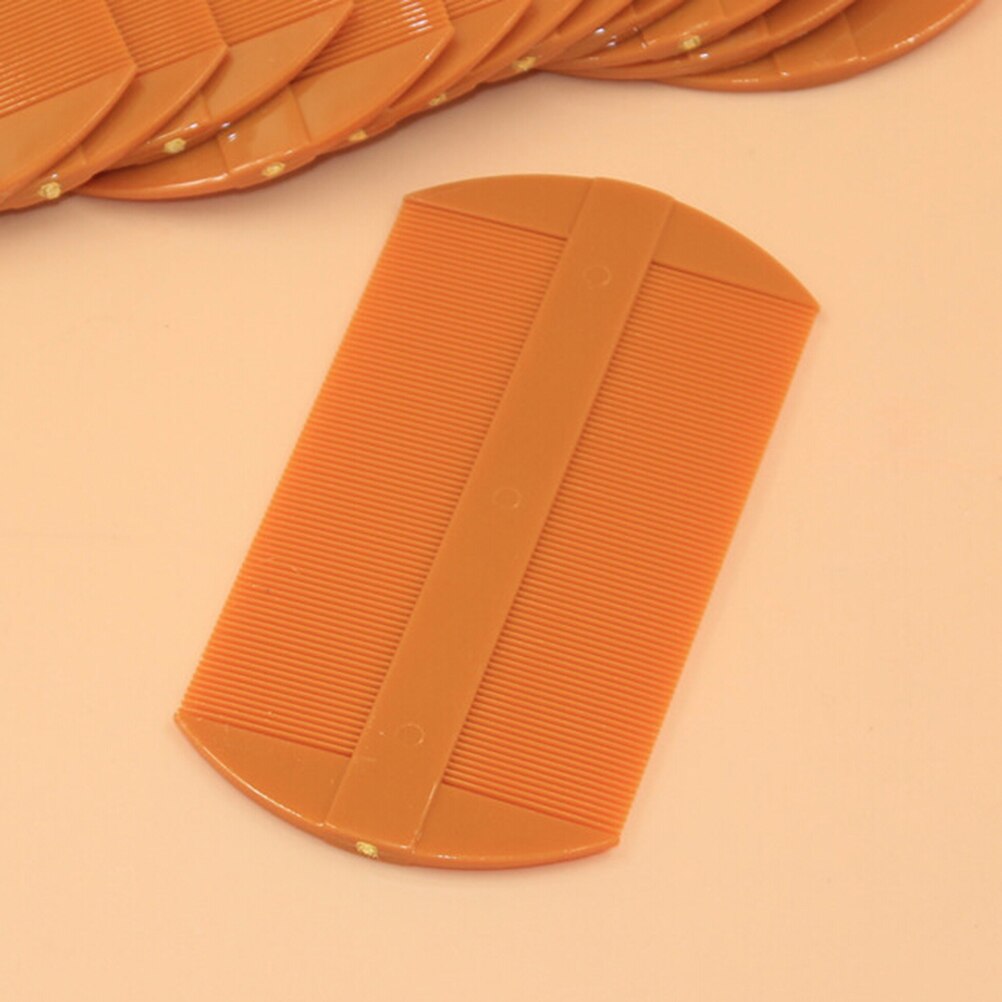 2 Pcs/lot Plastic Double Sided Nit Fine Tooth Comb... – Grandado
