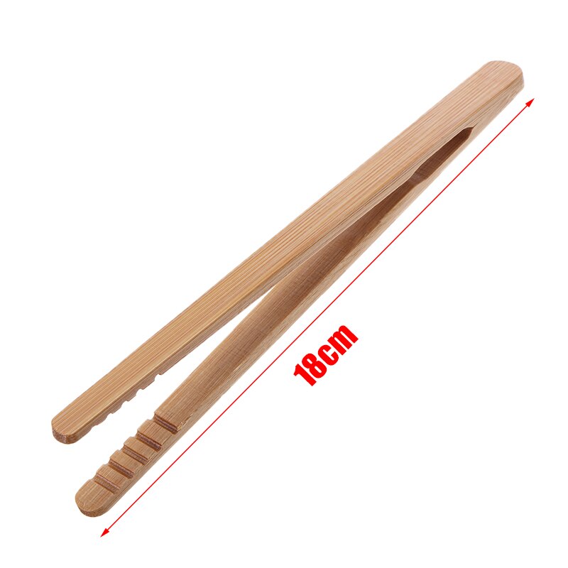 2Pcs Zange Bambus Holz Holz Essen Toast Salat Zang... – Vicedeal