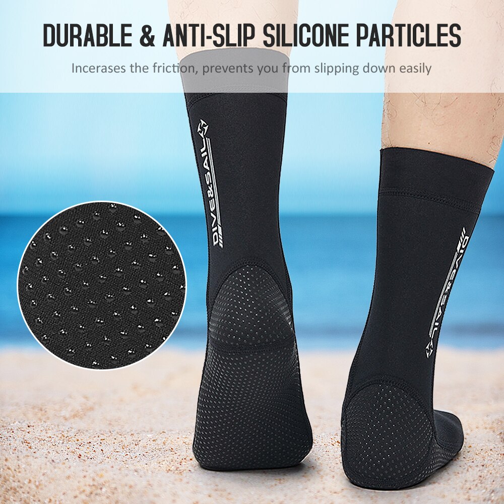 3mm Neoprene Diving Socks Men Women Anti Slip Wate... – Vicedeal