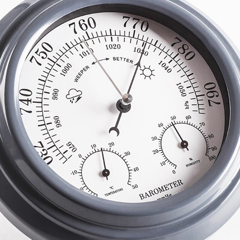 3 in 1 Thermometer Hygrometer Barometer Wall Hangi... – Grandado