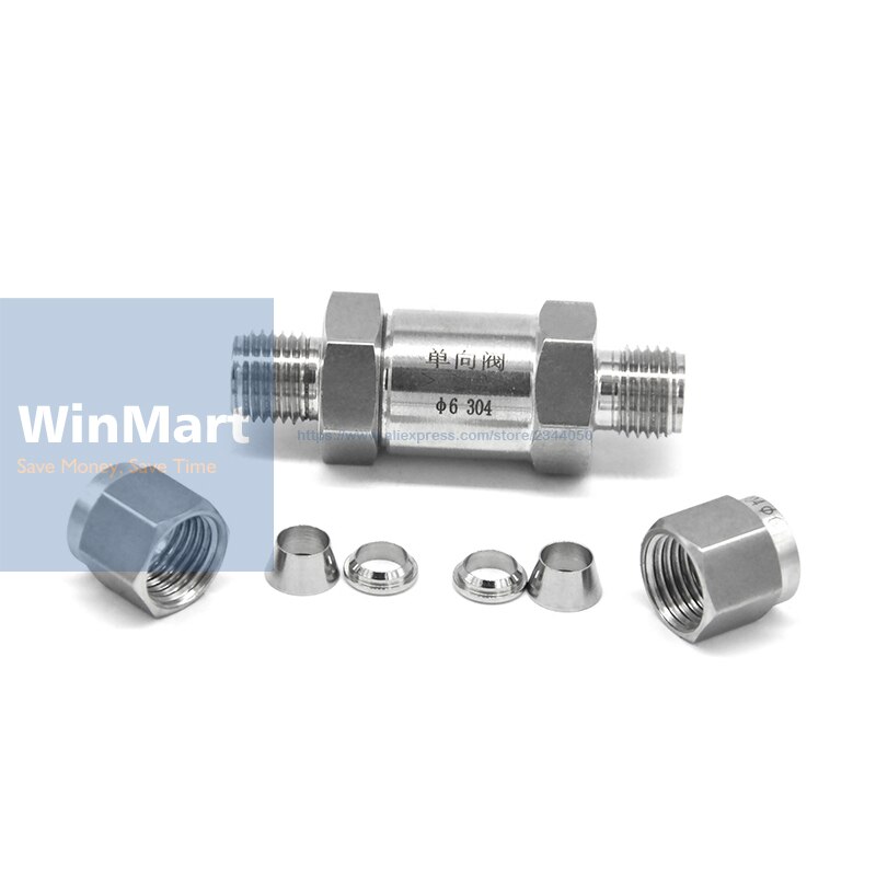 304 Stainless Steel One Way Check Valve Non-return... – Vicedeal