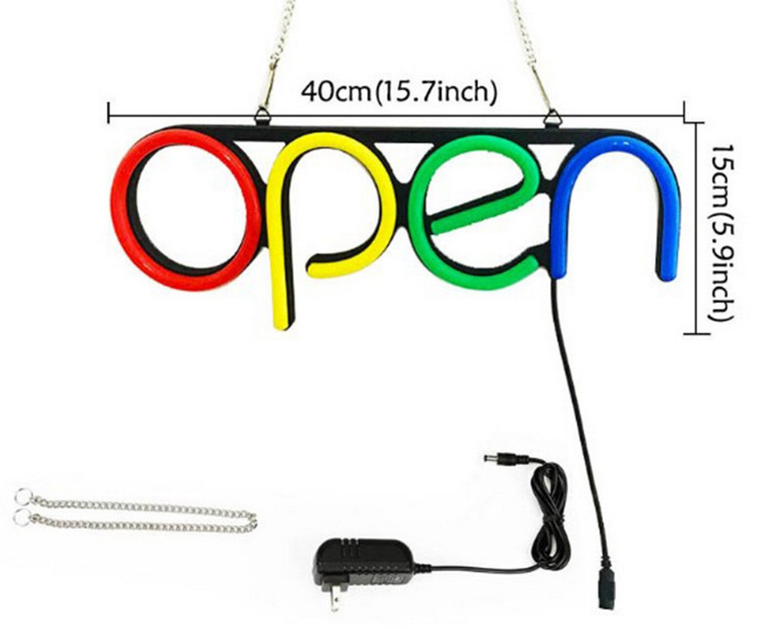 Store Window Displaying Ultra Bright Hanging Chain... – Grandado