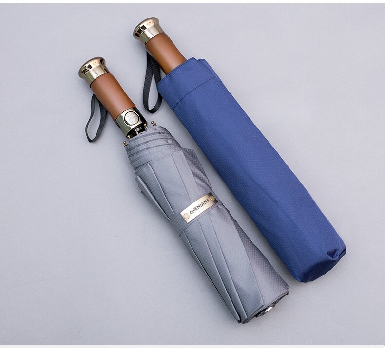 3fold Double Vintage Windproof Men Umbrella Travel... – Vicedeal