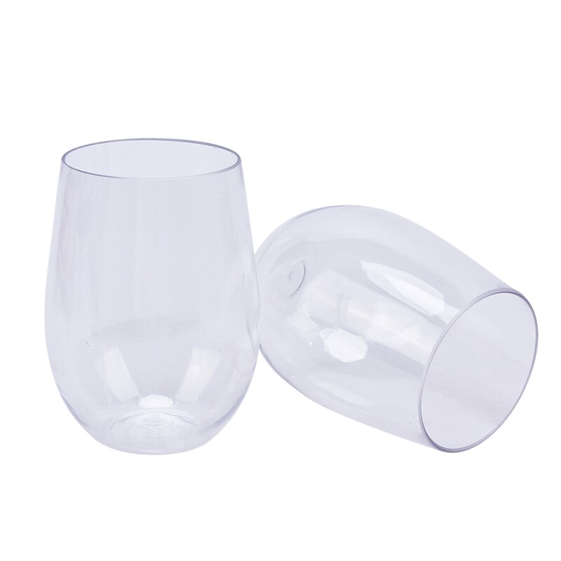 4 Pcs Wine Glass Shatterproof Plastic Unbreakable ... – Vicedeal