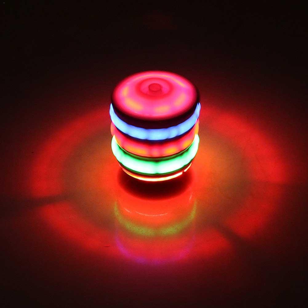 Electronic Colorful Flash Music Gyro Colorful Top ... – Grandado