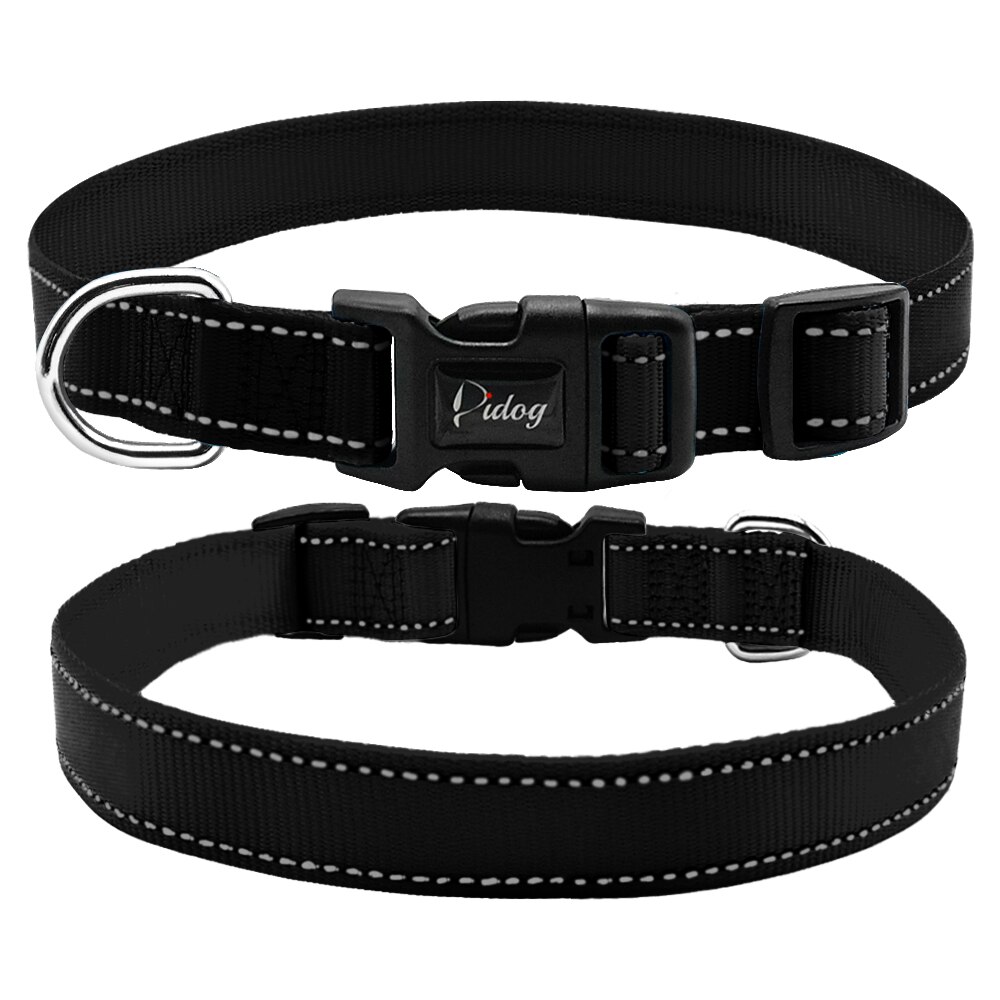 Reflective Nylon Dog Collar Adjustable Dogs Collar... – Vicedeal